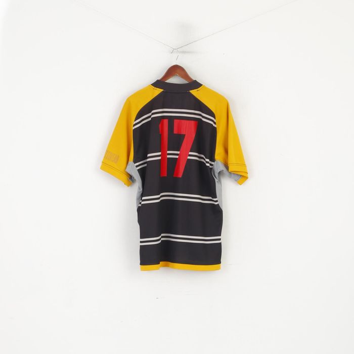 Vintage Kooga Men XXL Shirt Black Consett Rugby Club 7559 | Grailed