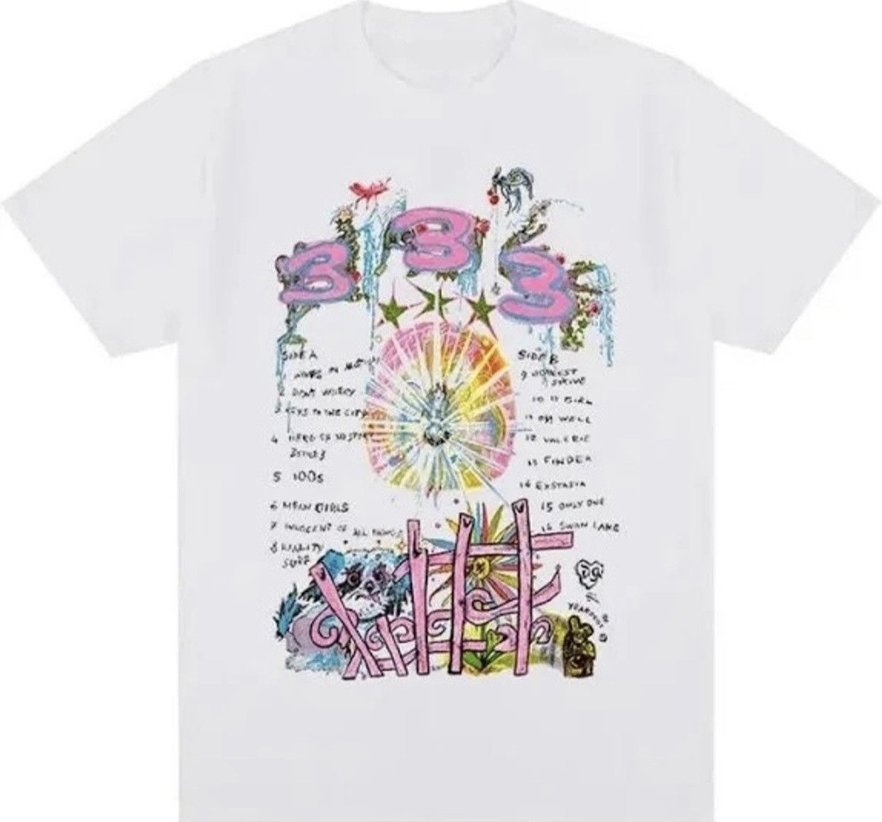 Sad Boys Bladee 333 T-Shirt | Grailed