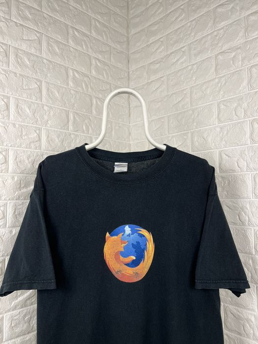 Vintage Vintage Mozilla Firefox Microsoft 2000s Apple Shirt | Grailed