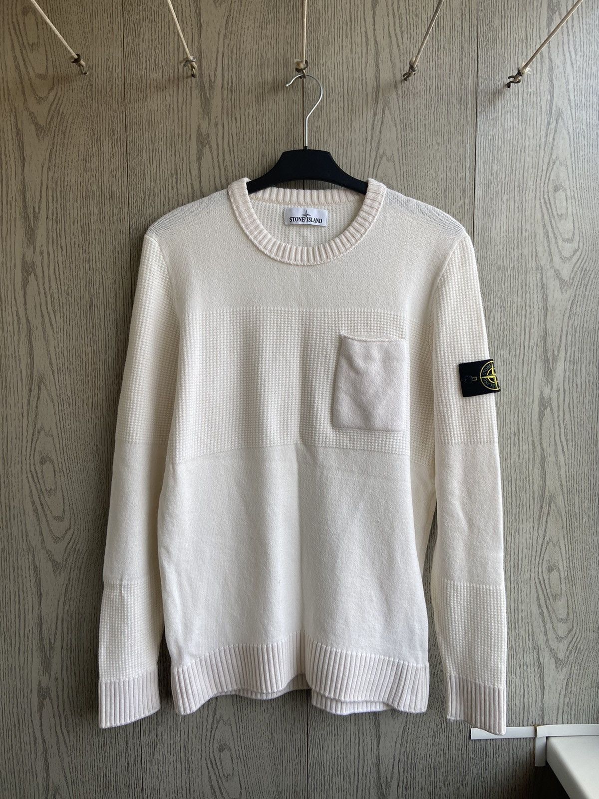 Stone Island × Streetwear × Vintage Stone Island Knit Sweater lana wool | Grailed