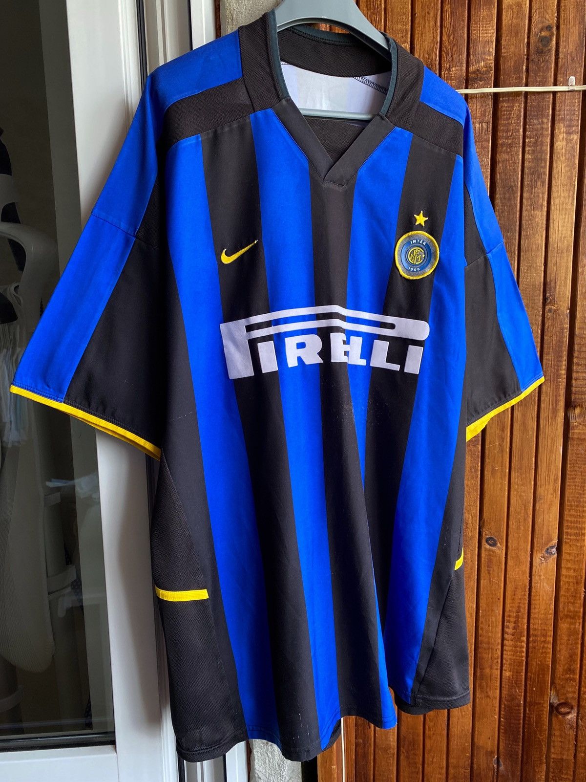 Nike × Soccer Jersey × Vintage Vintage Nike 90s Inter Milan Firelli ...