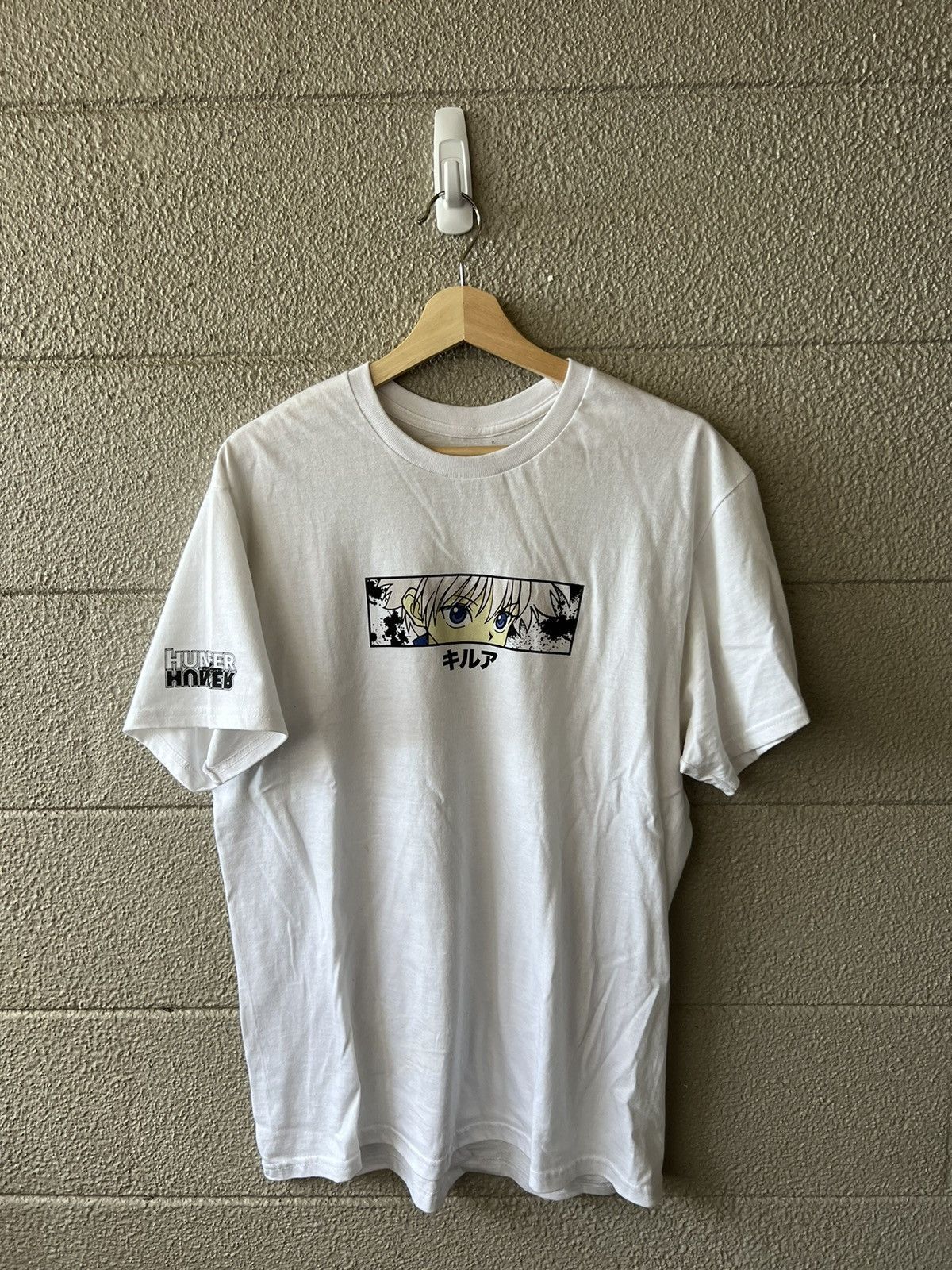 Japanese Brand × Streetwear × Vintage Killua hunter x hunter box tee ...