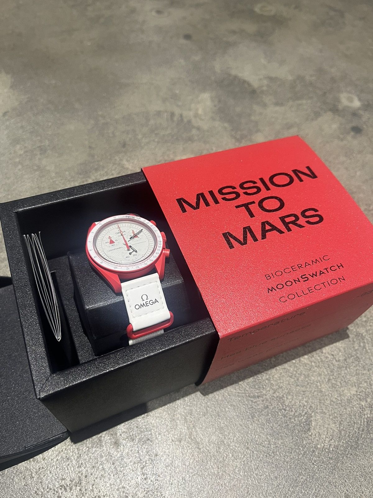Swatch Swatch x Omega Speedmaster Mission to Mars Limited Edition | Grailed