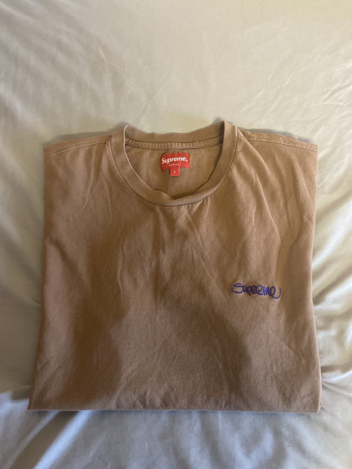 Supreme Supreme cursive small logo | Grailed
