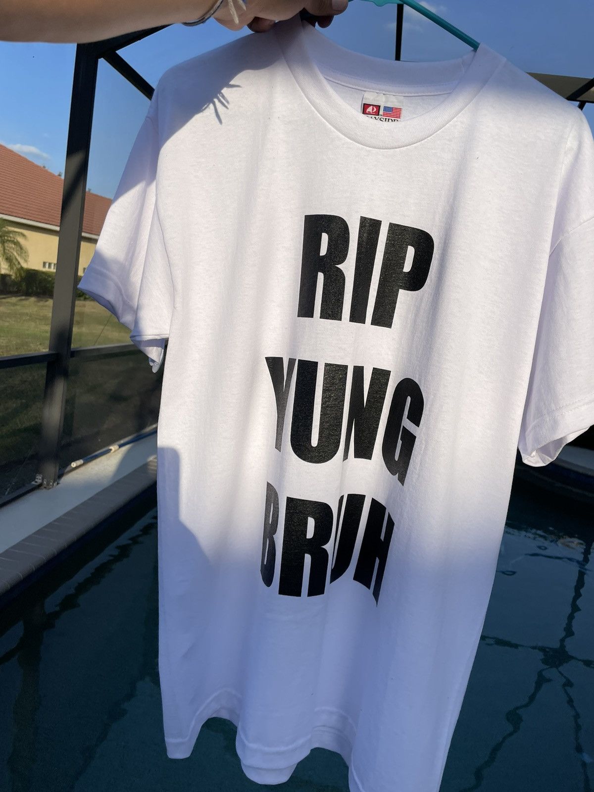 Streetwear Lil Tracy “RIP YUNG BRUH” Tee | Grailed