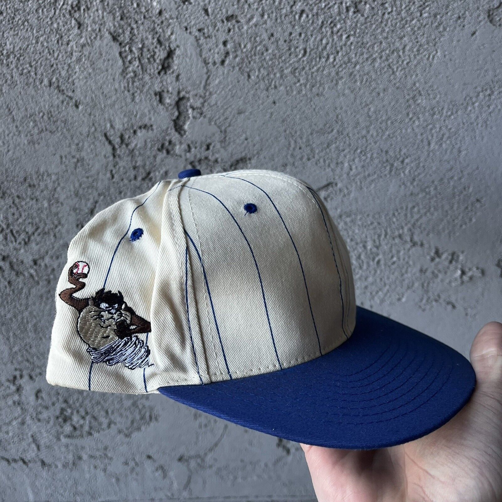 Vintage × Warner Bros VTG 90s Tasmanian Devil Taz Snapback Baseball Cap ...