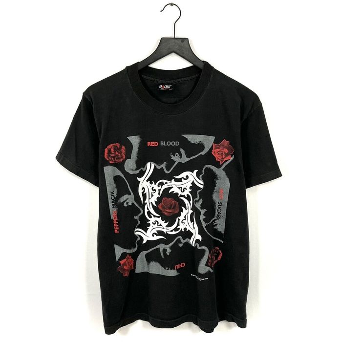 Vintage 1991 Red Hot Chili Peppers Blood Sugar Sex Magik T Shirt | Grailed