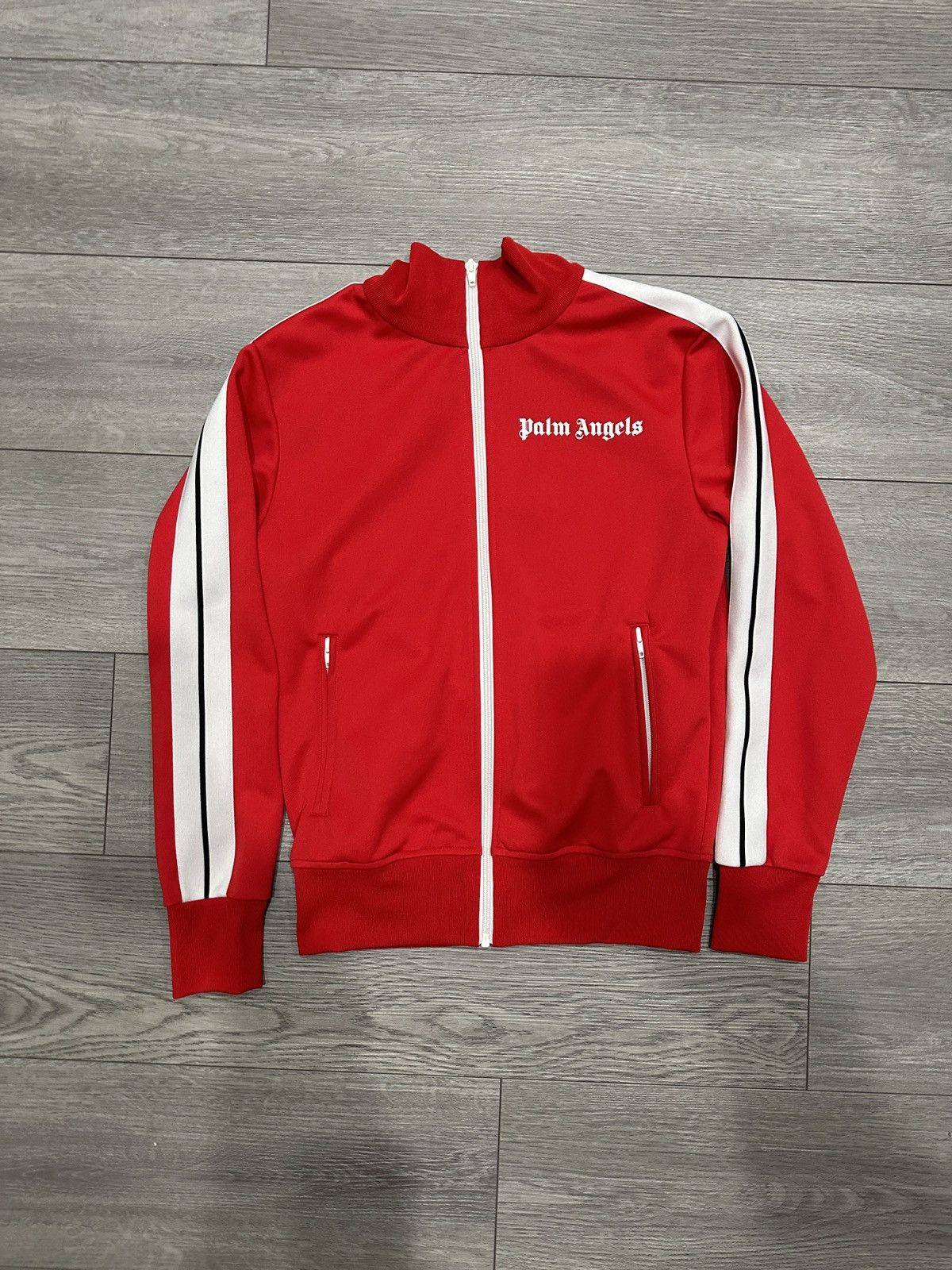 Palm Angels Palm Angels Red Classic Track Jacket | Grailed
