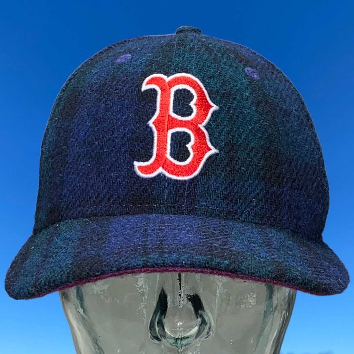 Bodega Bodega X New Era X Harris Tweed Boston Red Sox Fitted Cap | Grailed
