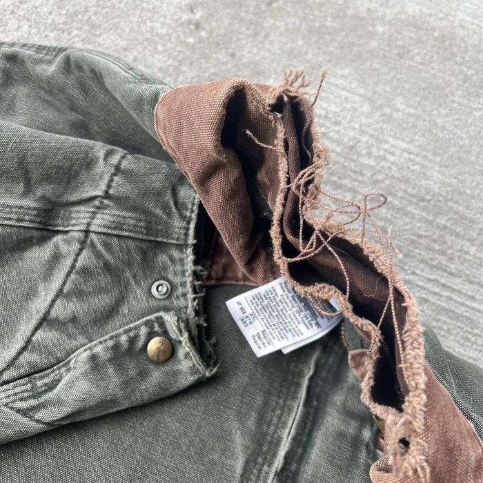 Vintage Vintage Carhartt j97 mos Detroit work wear jacket | Grailed