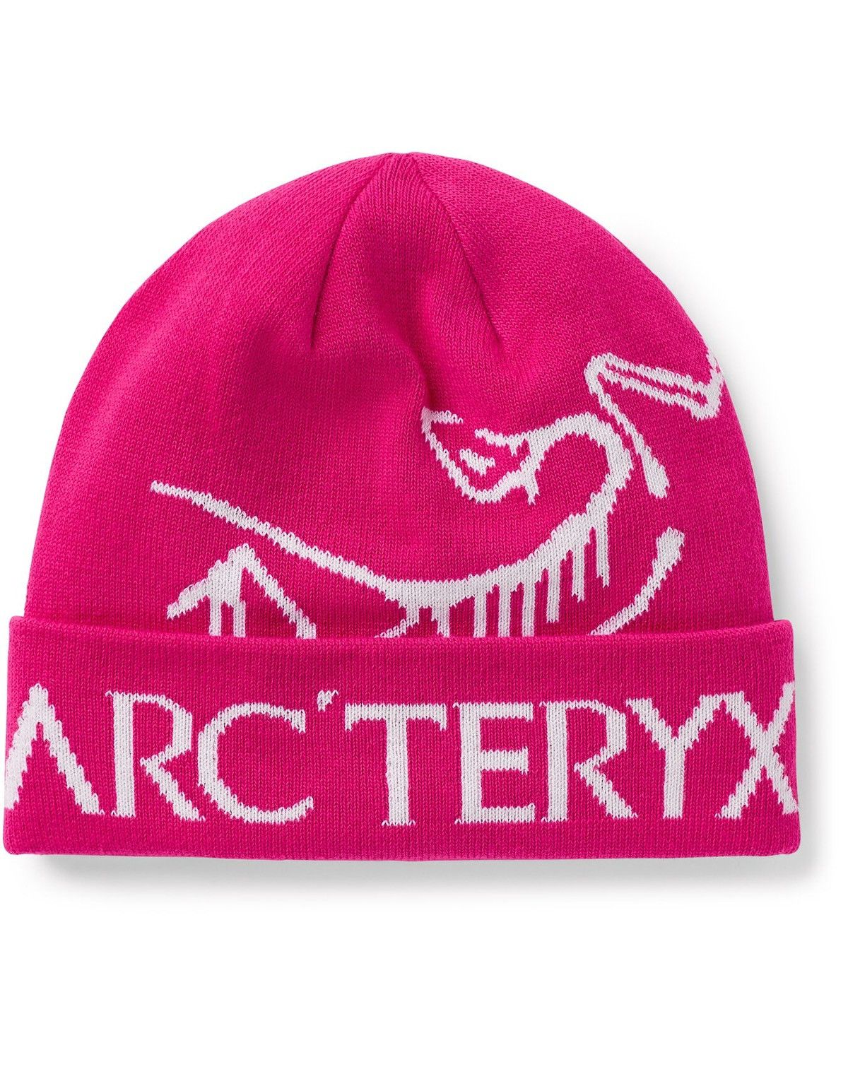 Arc'teryx ARC'TERYX BIRD WORD LOGO TOQUE BEANIE PINK SYNTH WHITE LIGHT ...