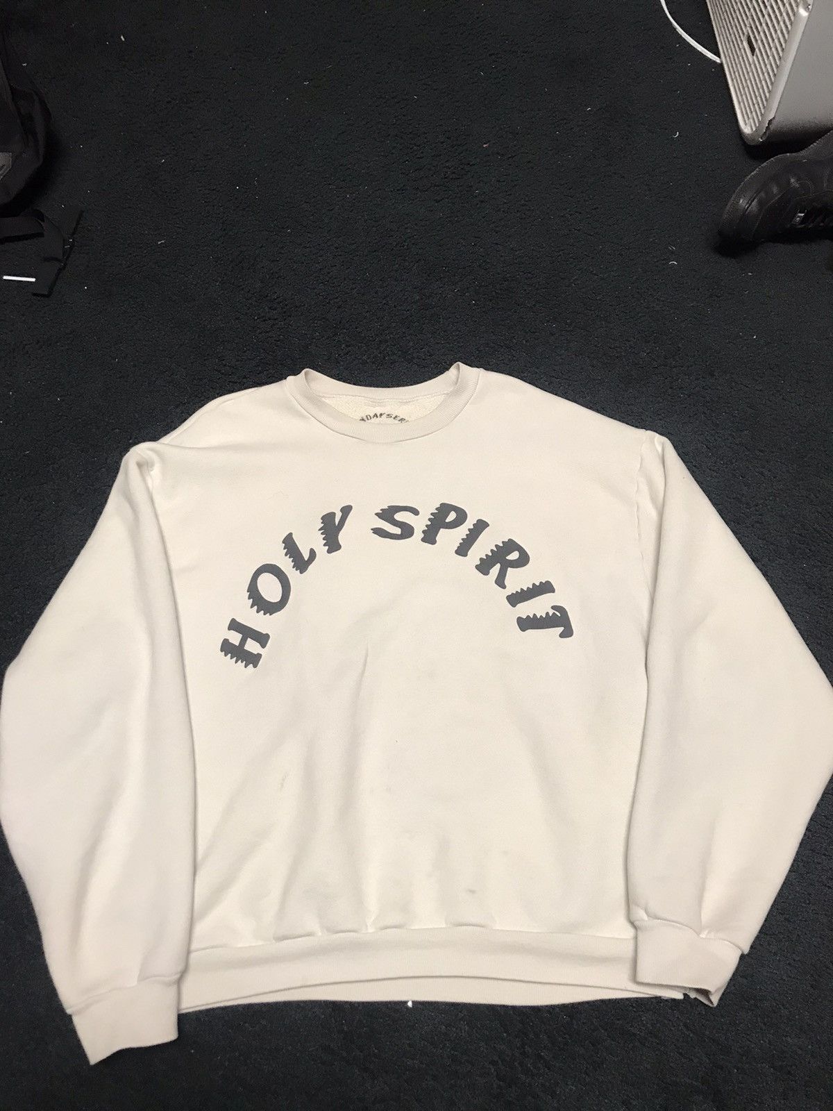 Kanye West Kanye West Holy Spirit Crewneck Bone | Grailed