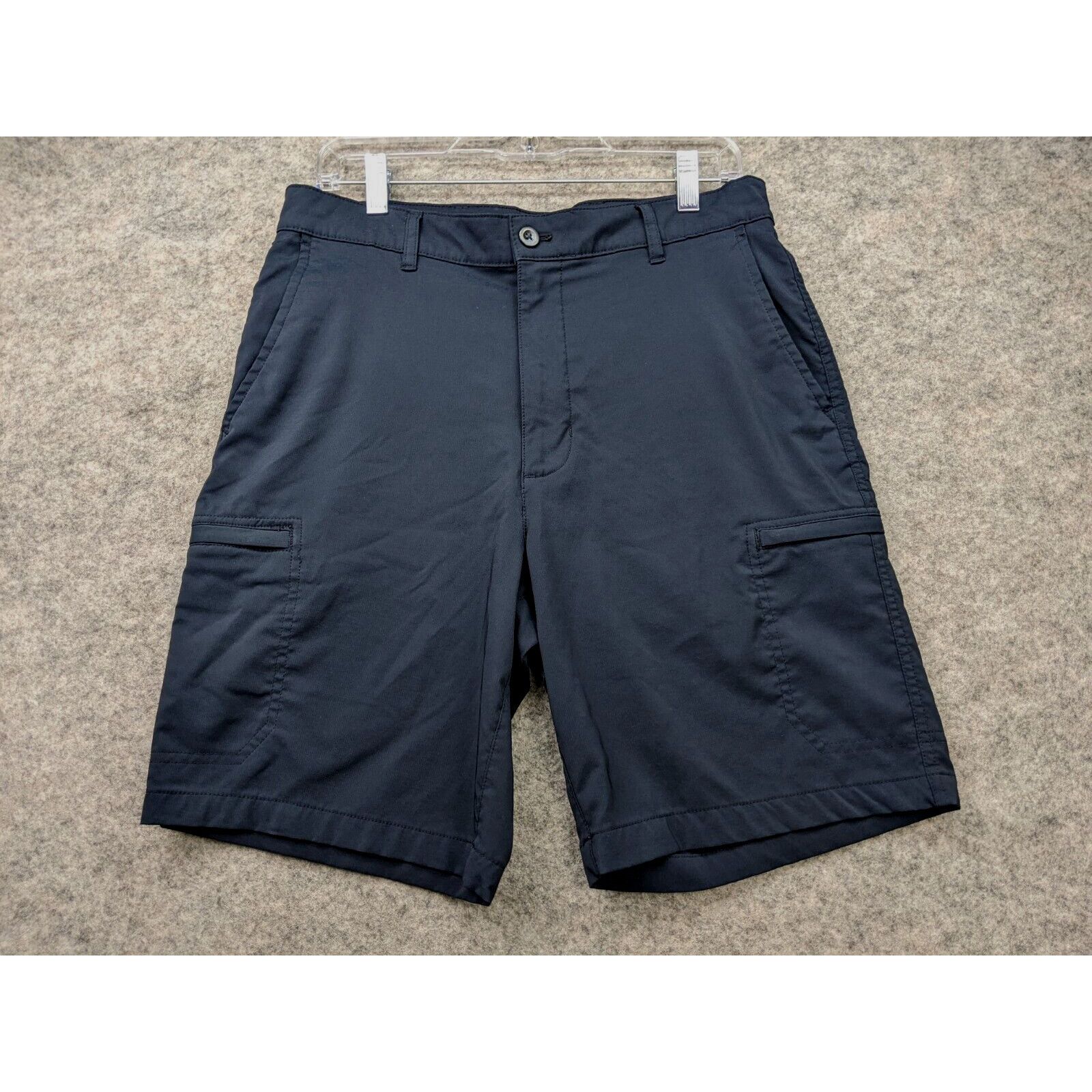 Chaps Chaps Golf Shorts Mens 31 inch Navy Blue Cargo Pockets Stretch ...