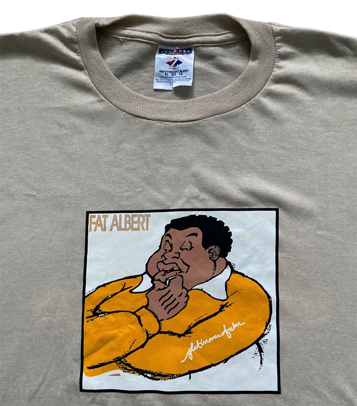 Fubu × Rap Tees × Streetwear Fat Albert Platinum Fubu | Grailed