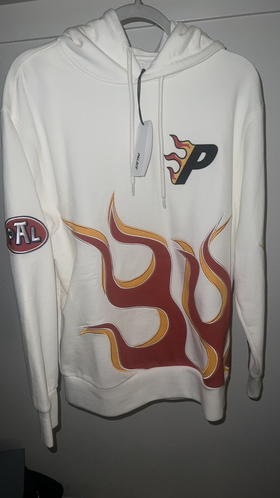 Palace × Rare × Streetwear Palace Flame Hoodie | Grailed