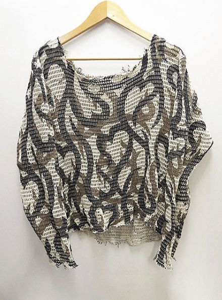 Number (N)ine Number Nine (n)ine A/W 2004 "give peace a chance" tribal ...