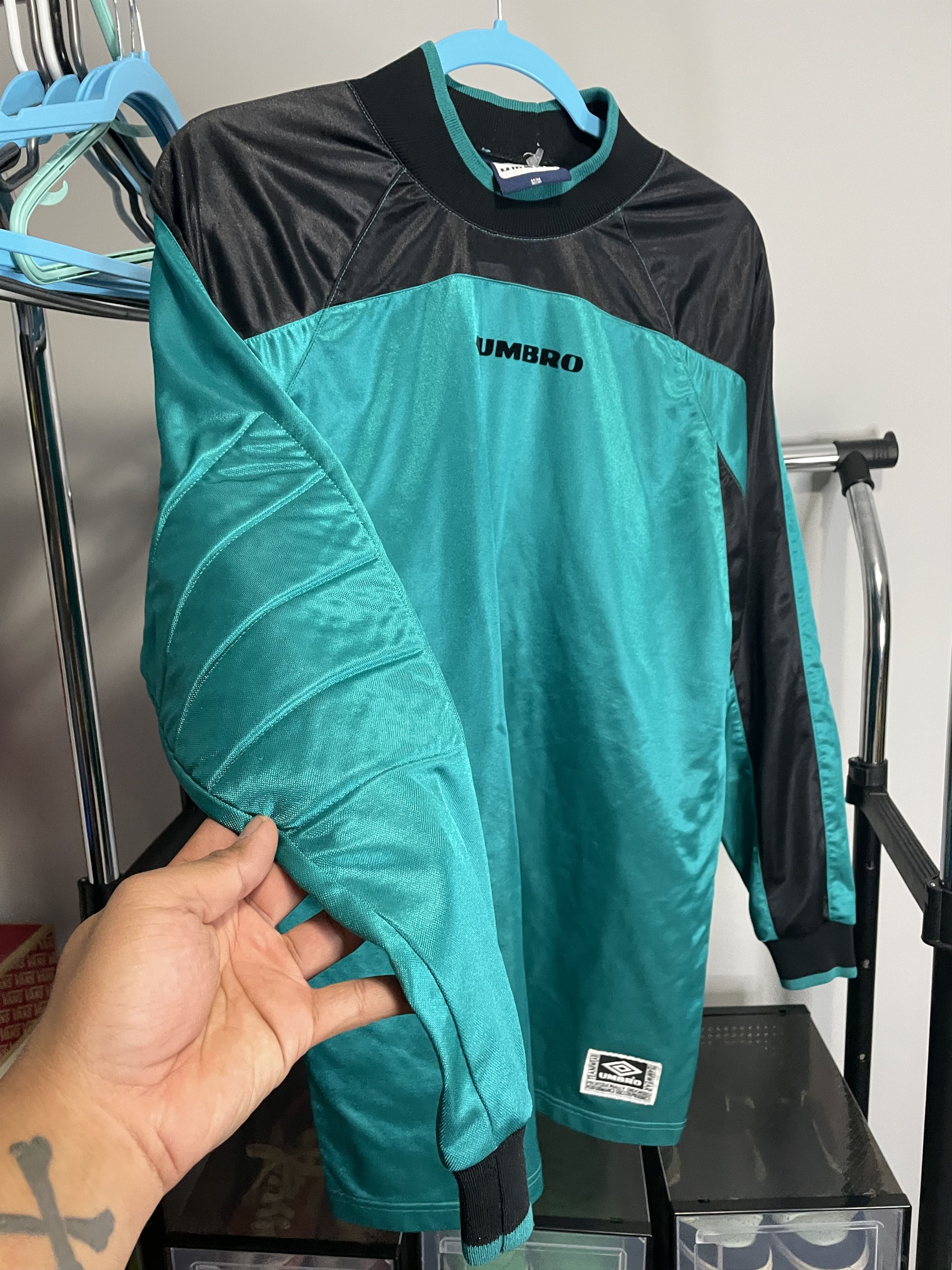 Vintage Umbro - L/S Jersey - Mid Logo 1990s | Grailed