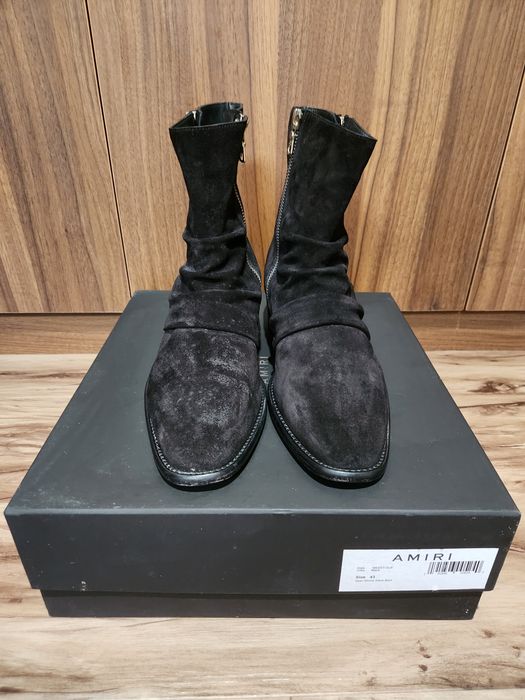 Amiri Amiri Stacked Boots | Grailed