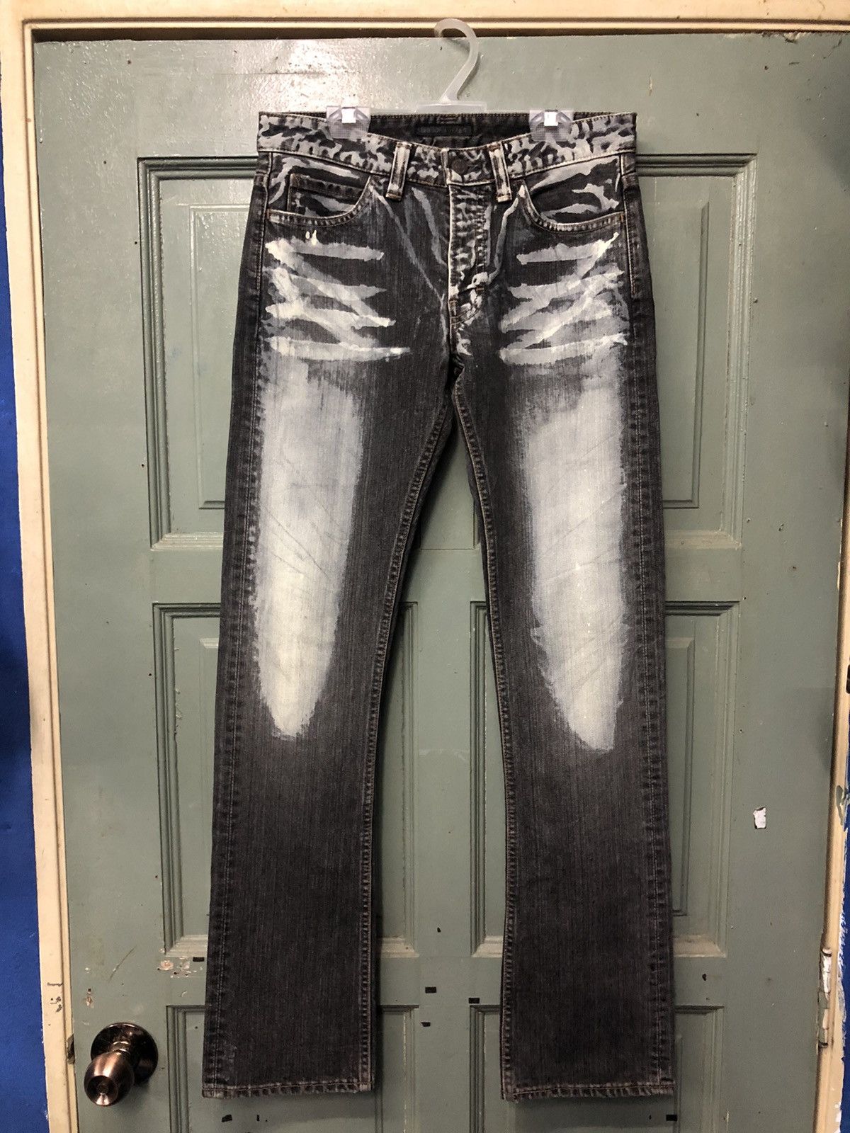 Big John × Custom × Vintage Vintage BIG JOHN Custom painted denim | Grailed