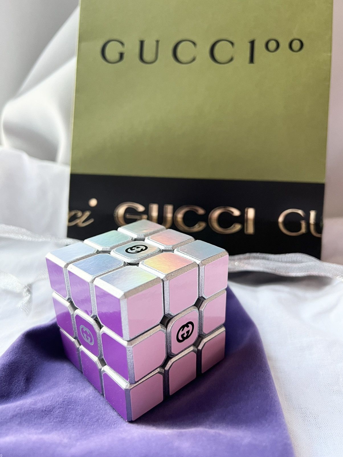 Gucci 🔥 Rare! Luxury Gucci 100th Annivery VIP gift Rubik’s Cube | Grailed