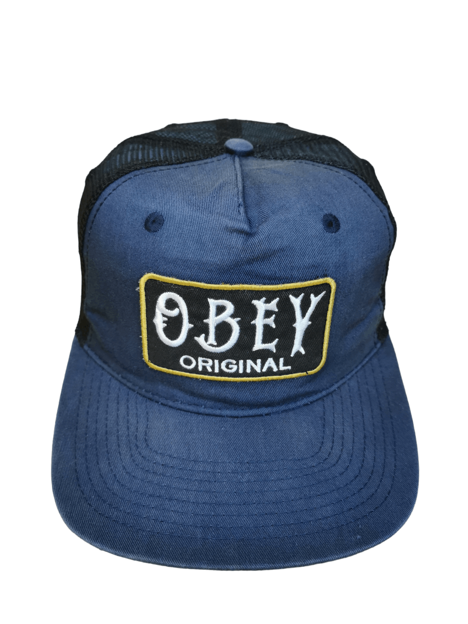 Obey 🔥Y.E.S 2025🔥 VINTAGE OBEY ORIGINAL TRUCKER HAT CAP | Grailed