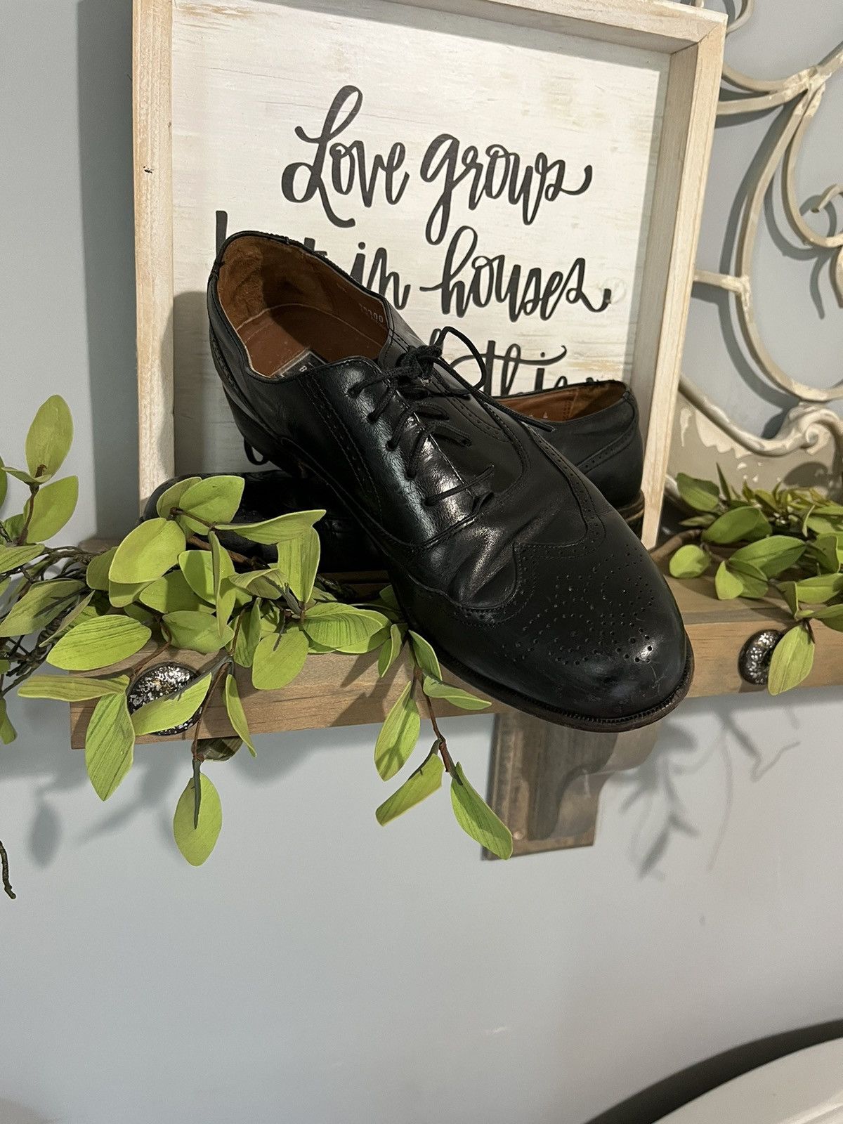 Bostonian Vintage Bostonian Classics Wingtip Leather Lace Up Shoes 8.5 ...