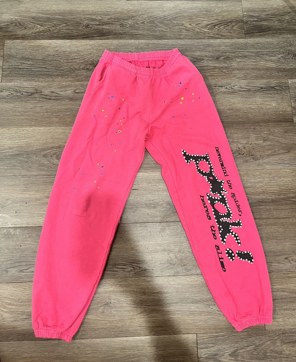 Spider Worldwide Spider Worldwide Pink Sweatpants | Grailed