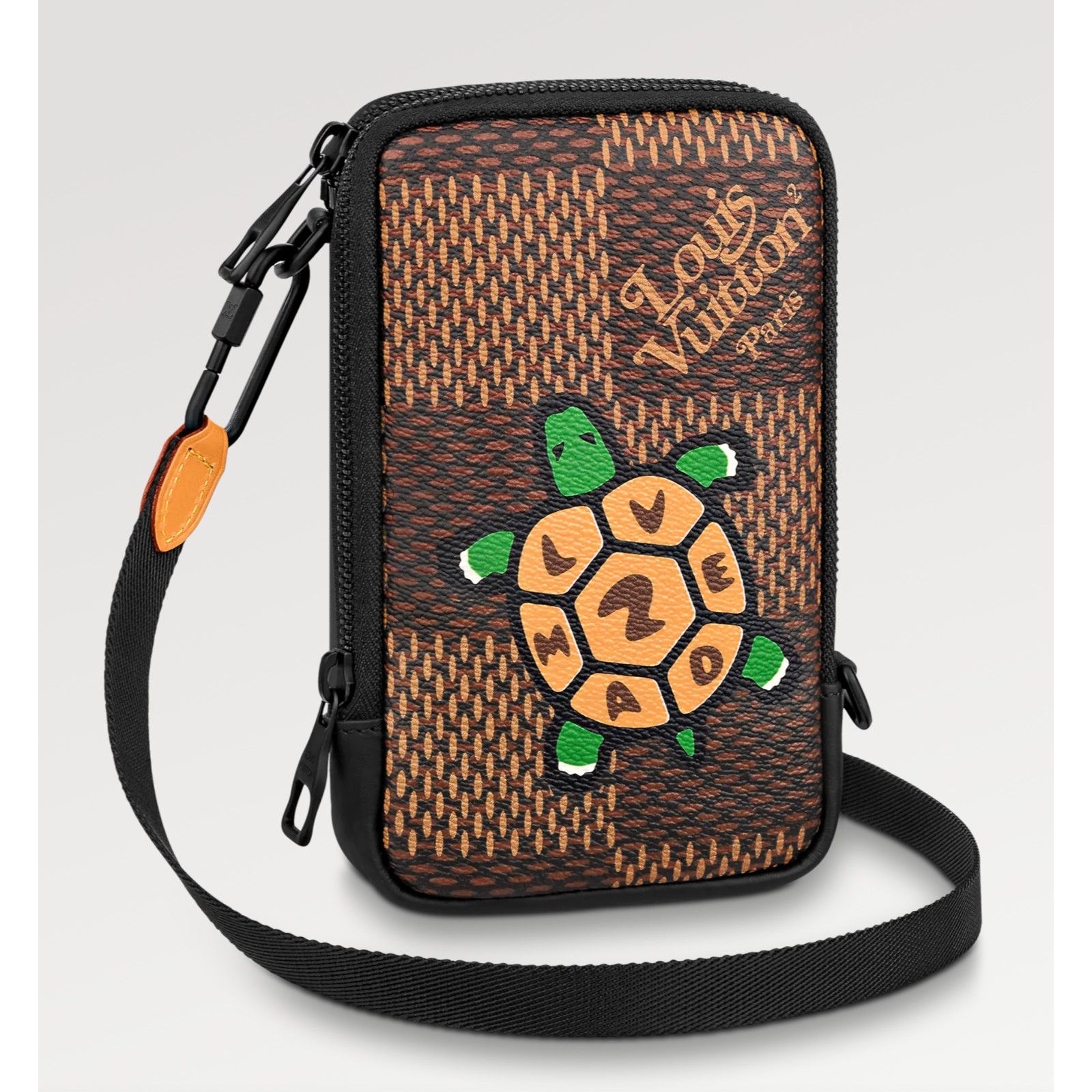 Louis Vuitton Louis Vuitton Double Phone Pouch Bag Nigo Turtle ...