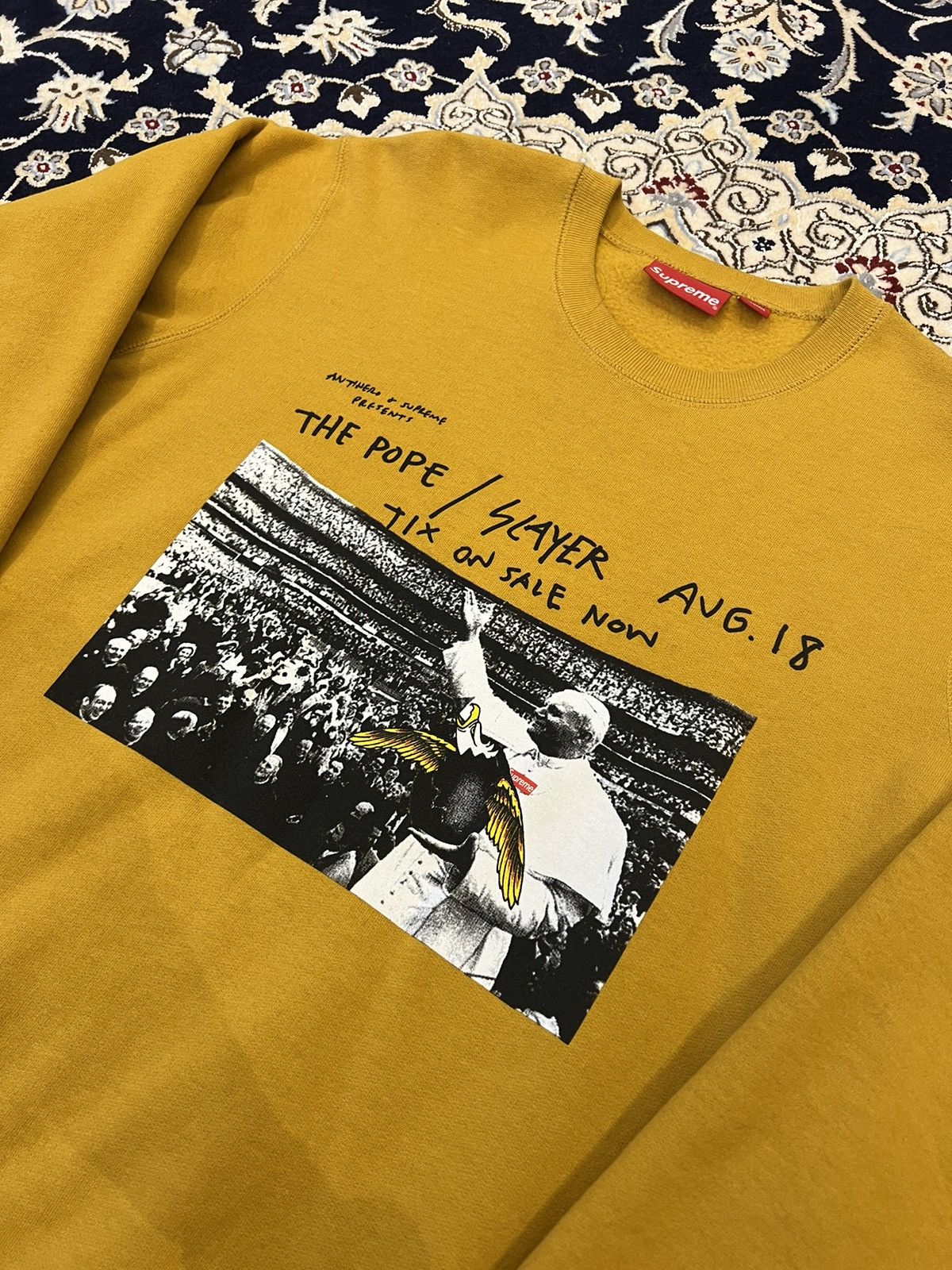 Antihero × Slayer × Supreme Supreme x Antihero x Slayer ‘Pope ...