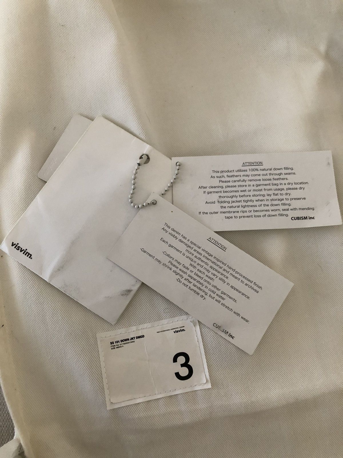 Visvim SS 101 Down Jacket - DMGD | Grailed