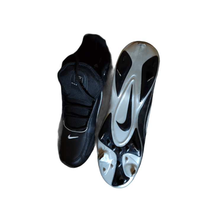 Nike Nike Shox Black And White High Top Sz 13 Baseball Cleats Men | Grailed