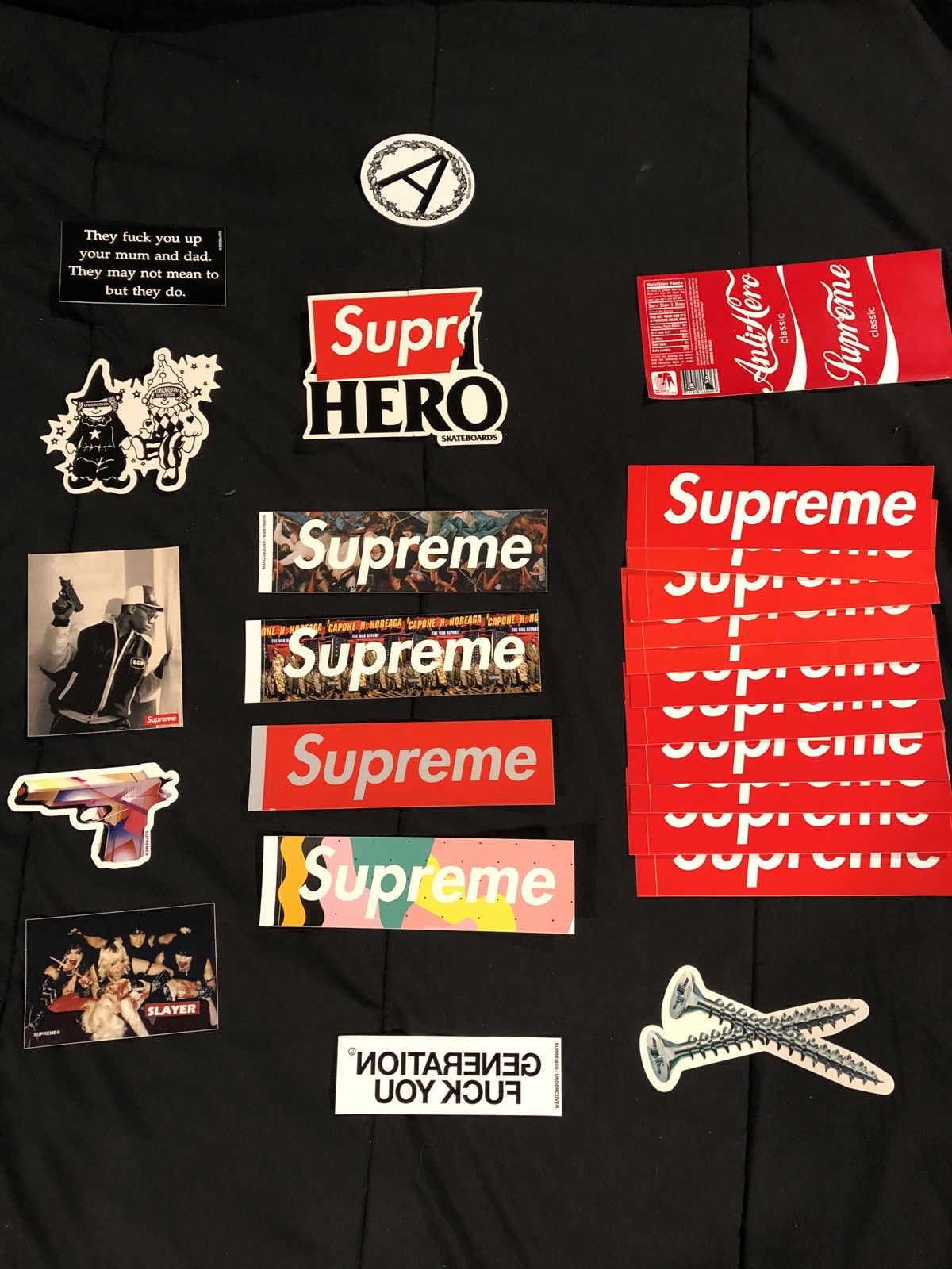 Supreme Supreme Sticker Collection | Grailed