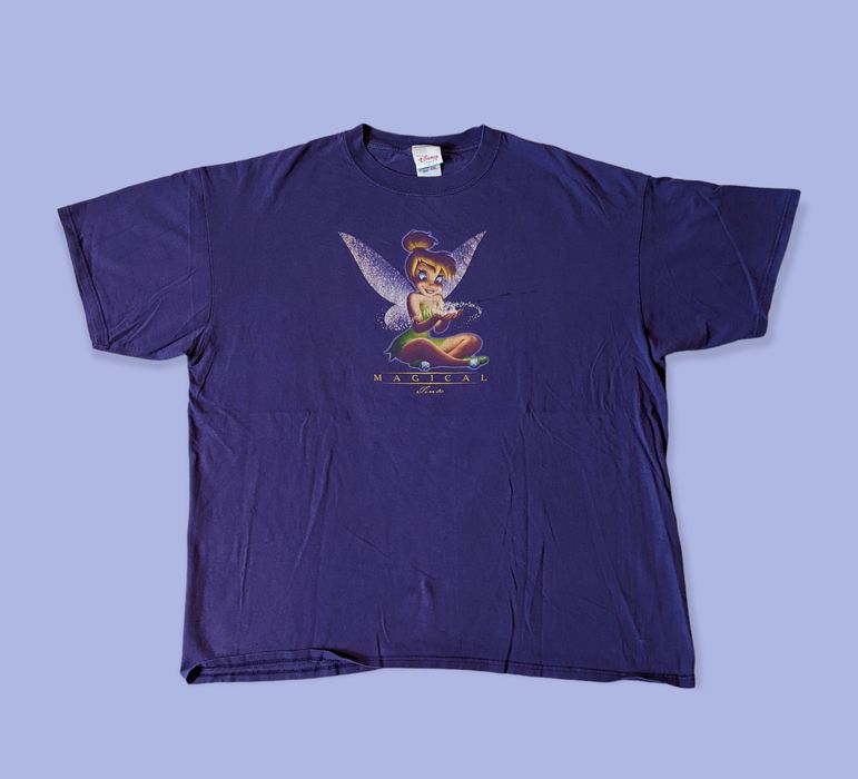 Vintage Vintage 90s Official Disney Store Merch Tinkerbell Tee | Grailed