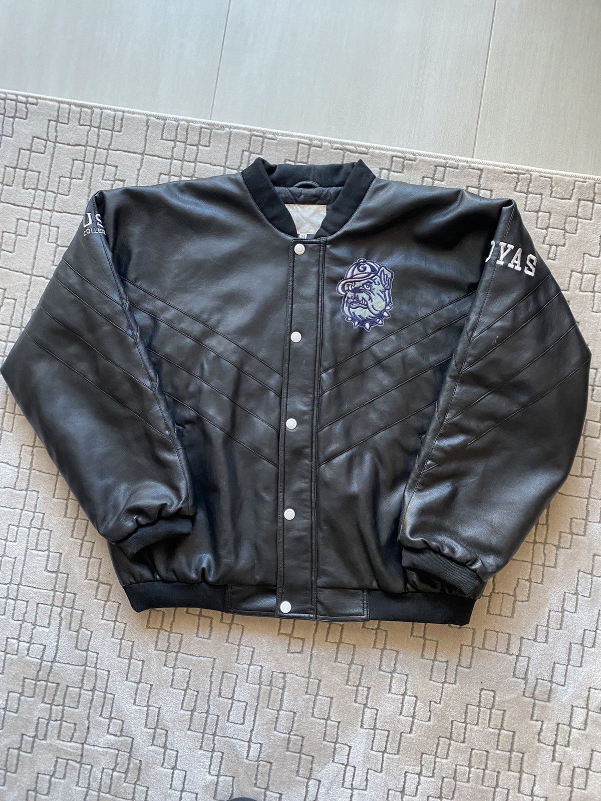 Vintage Georgetown Leather Jacket | Grailed