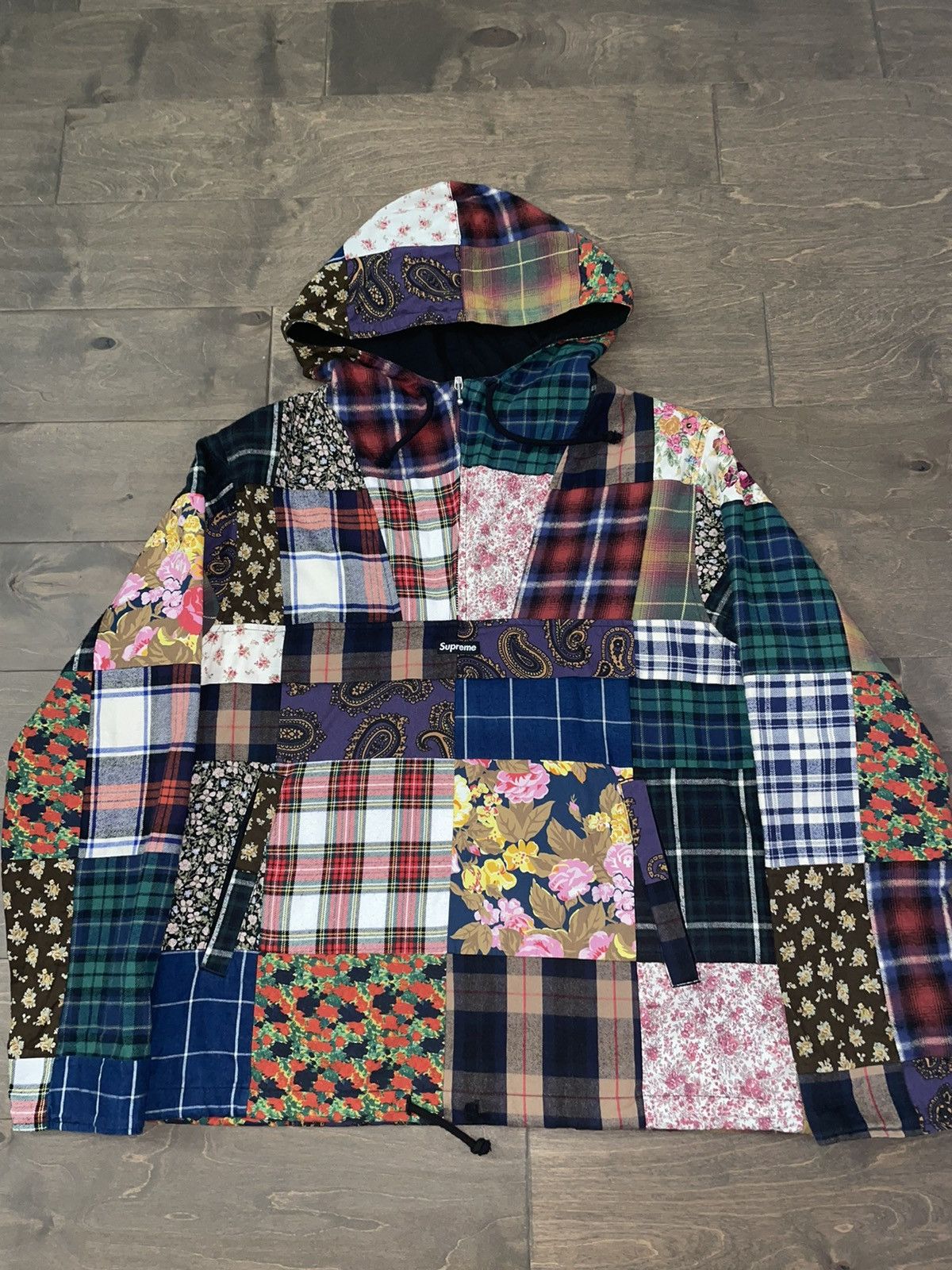 Supreme Supreme Patchwork Anorak FW16 | Grailed