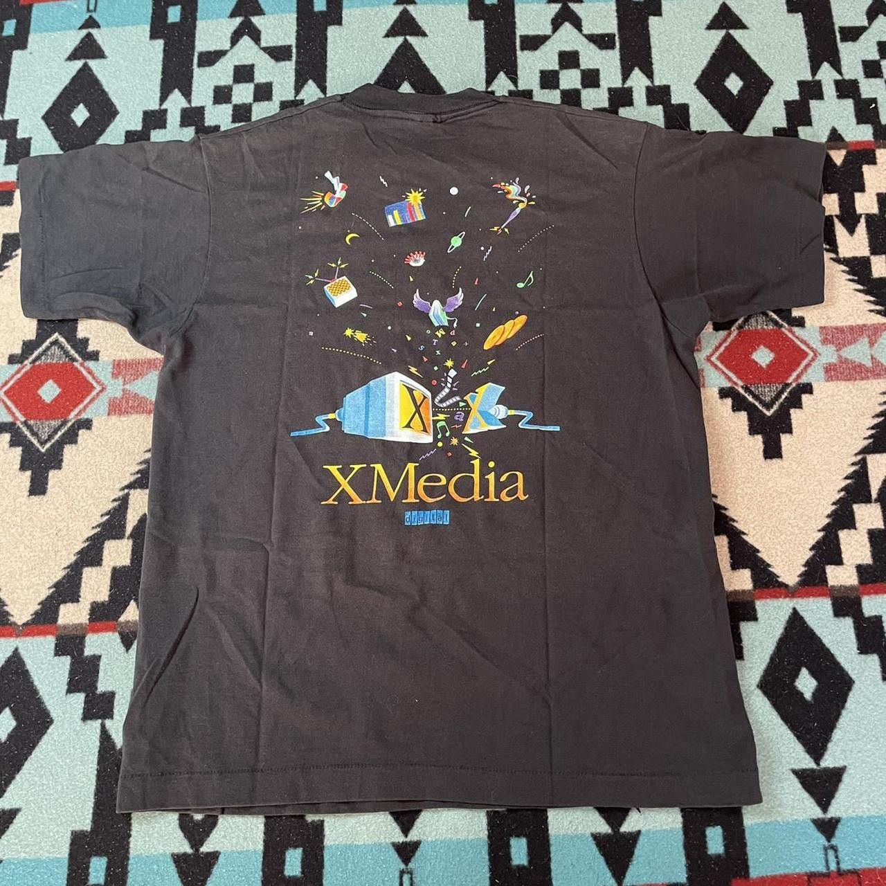 Vintage Vintage Essential 80s XMedia Tech Computer T Shirt | Grailed