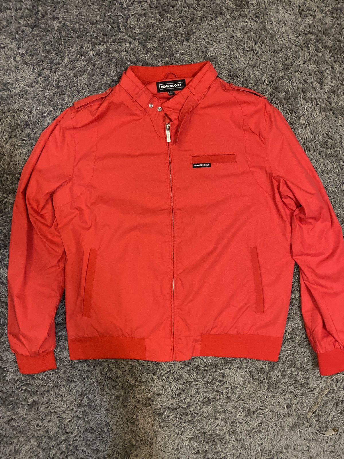 Members Only Red Members Only Racer Jacket | Grailed