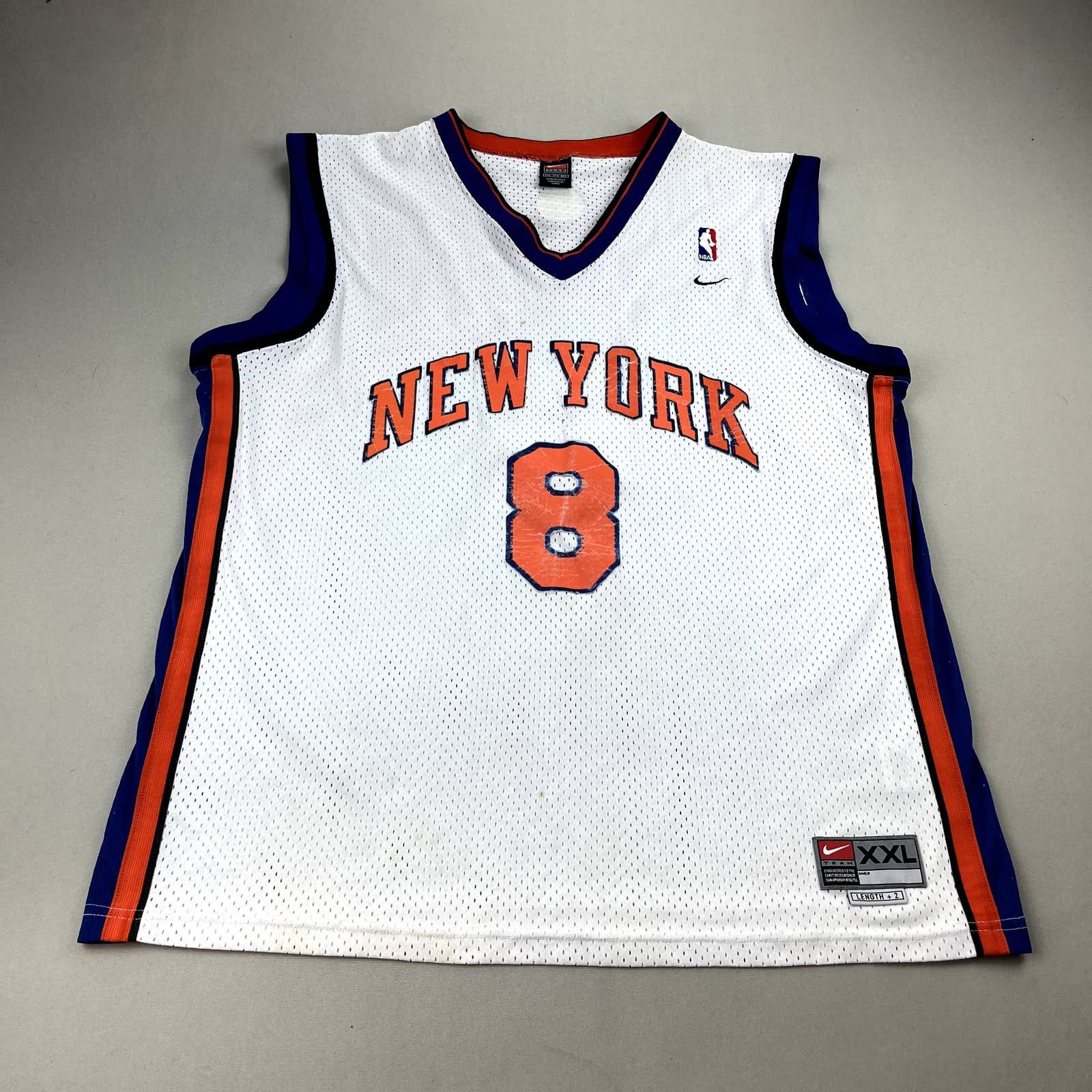 Nike Nike New York Knicks Latrell Sprewell Jersey XXL White NBA | Grailed