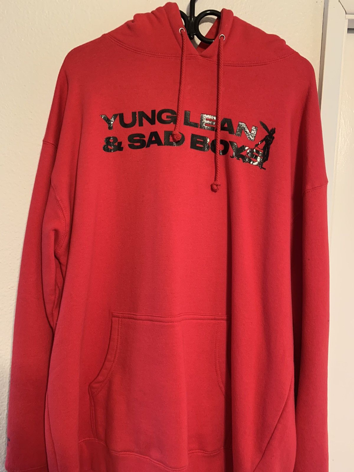 Sad Boys Yung Lean Stranger tour merch red hoodie | Grailed