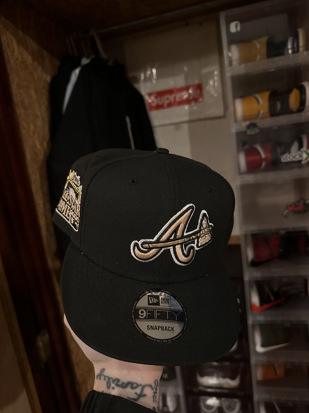 New Era New era 9fifty Atlanta Braves snapback | Grailed