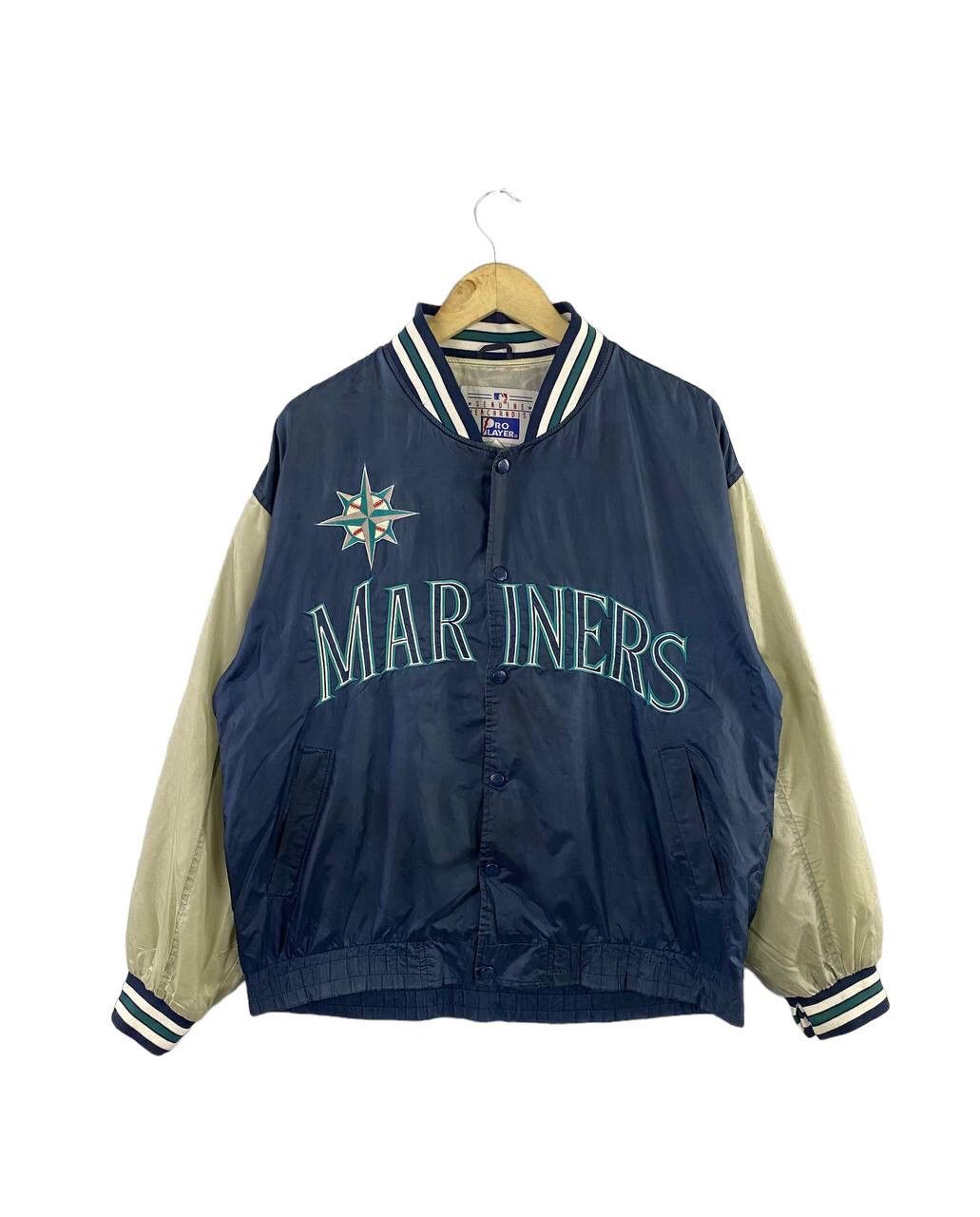 MLB × Pro Player × Streetwear Mariners Pro Player Big Logo Baseball ...