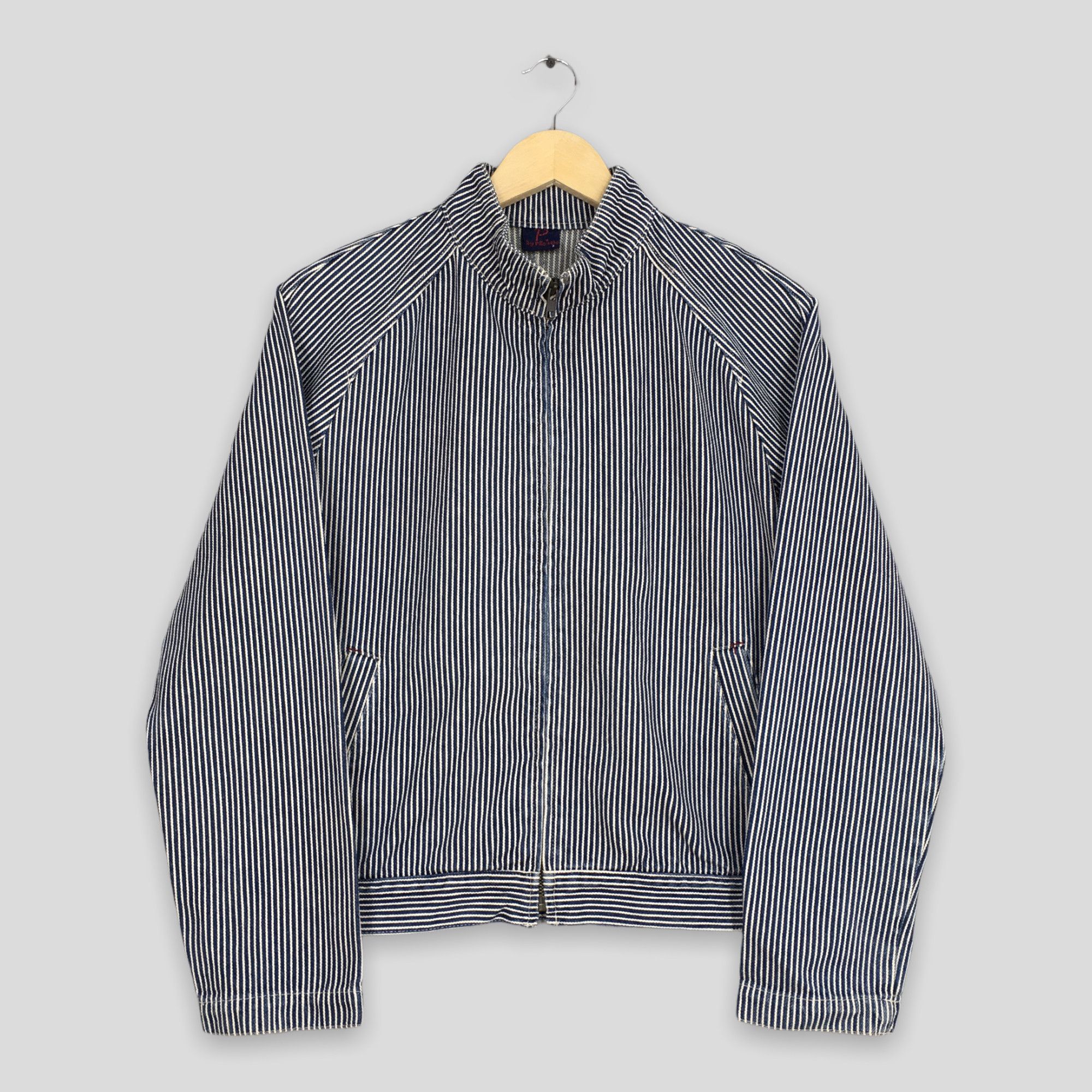 45rpm × Blue Blue Japan × Denim Jacket 45 RPM Japan Workers Hickory ...