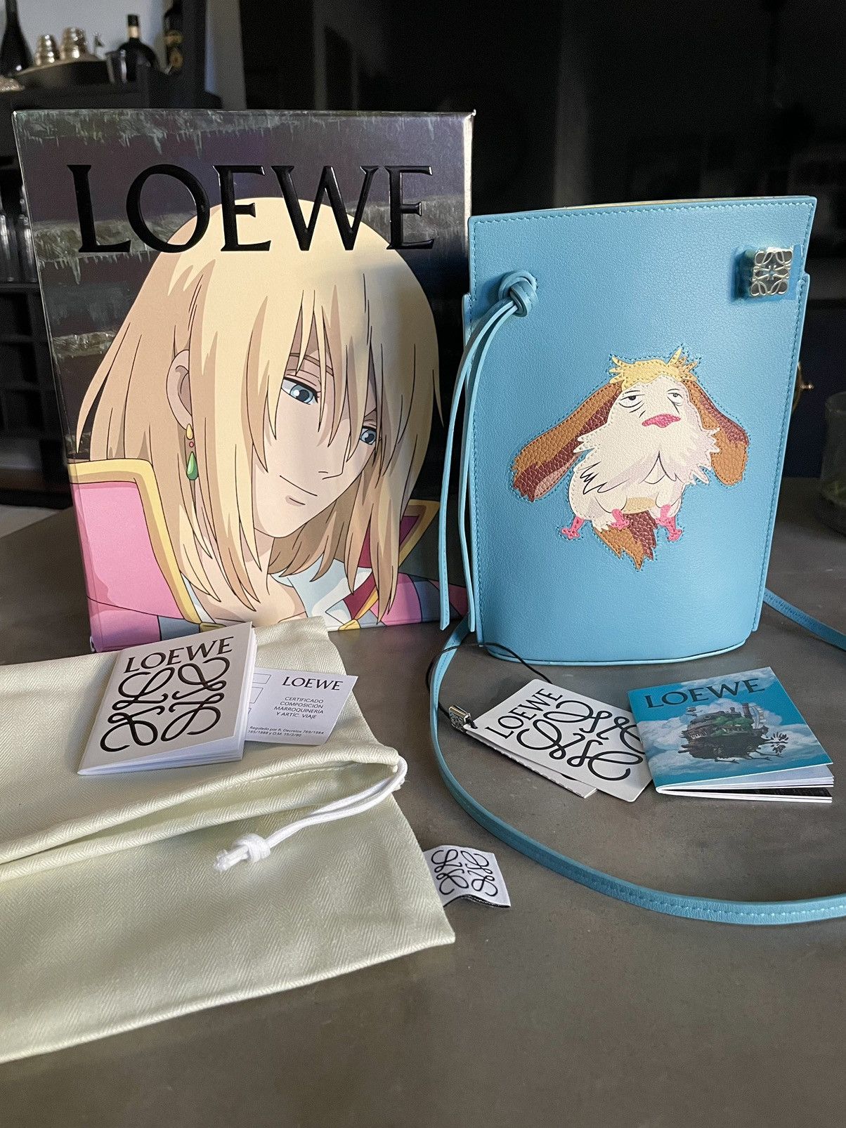 Loewe Loewe x Howl’s Moving Castle Heen Dice Pocket | Grailed