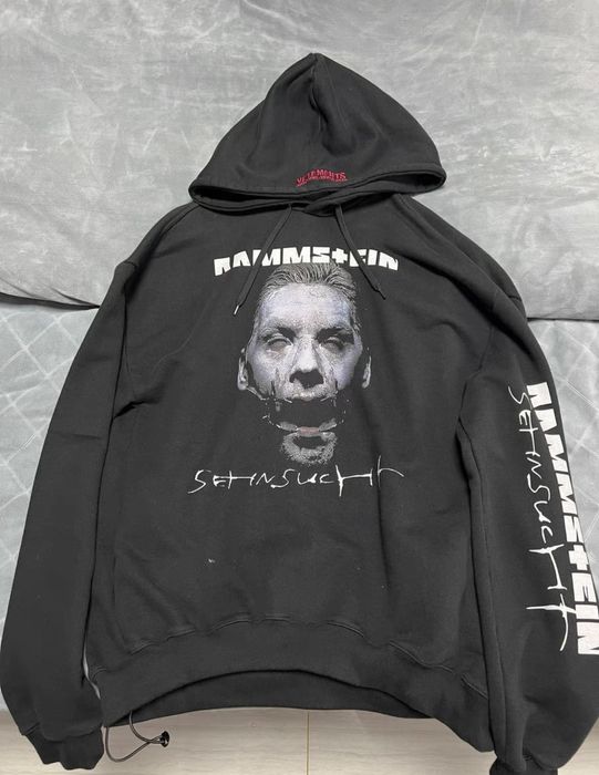 Vetements 2018 Vetements Rammstein Hoodie | Grailed