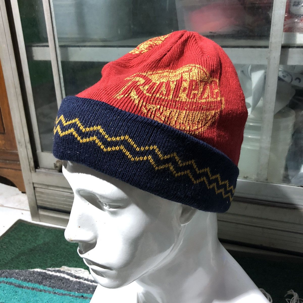 Cartoon Network × Japanese Brand Rust-Eze Lightning McQueen Beanie Hat ...