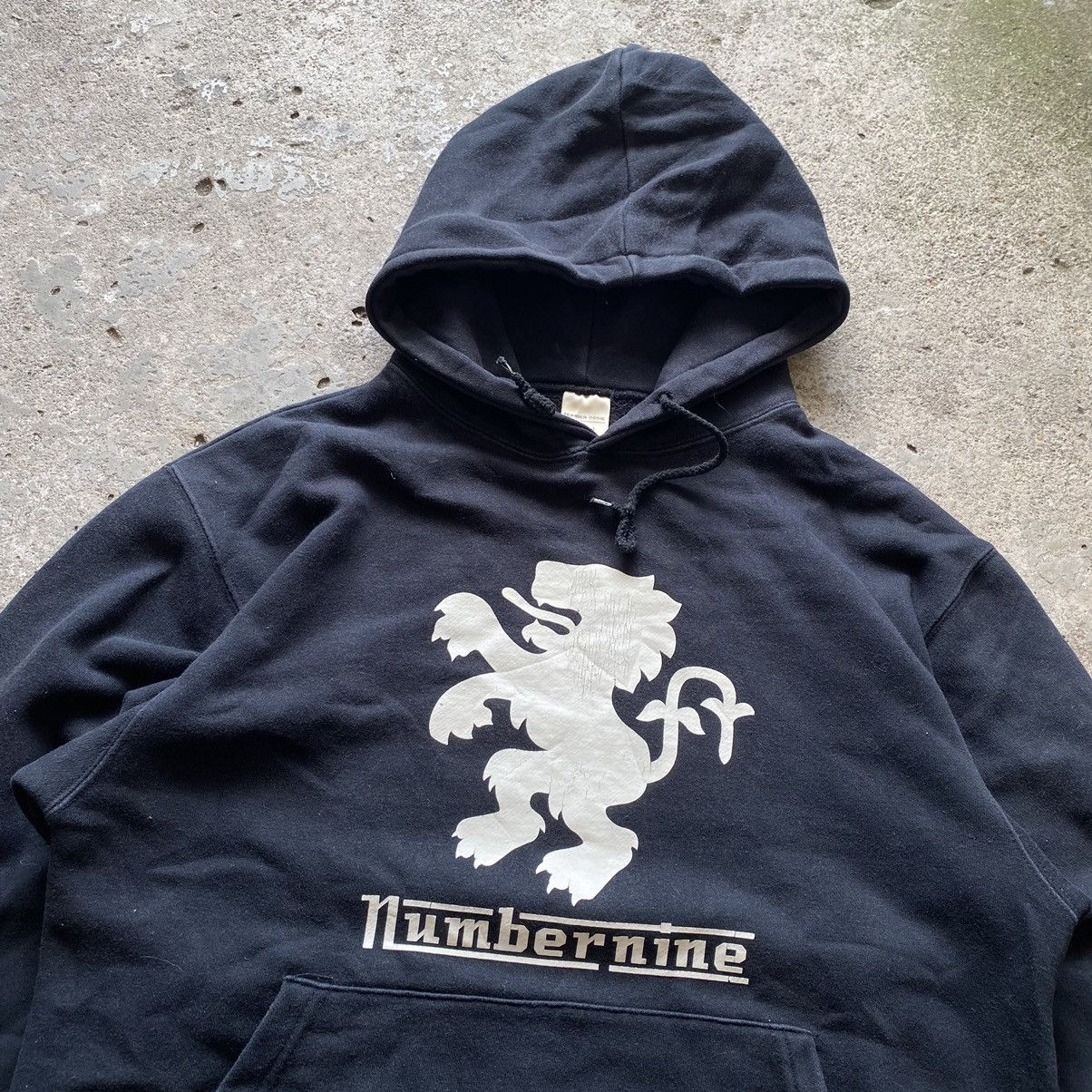 Number (N)ine × Vintage Number nine lambretta lion hoodie | Grailed