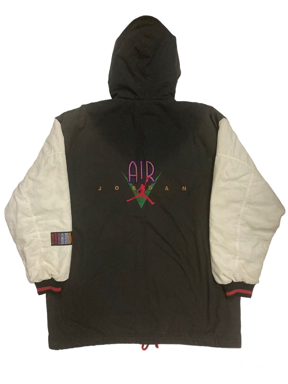 Nike Vintage Nike Air Jordan Just Do It Bomber Sunfaded Jacket | Grailed