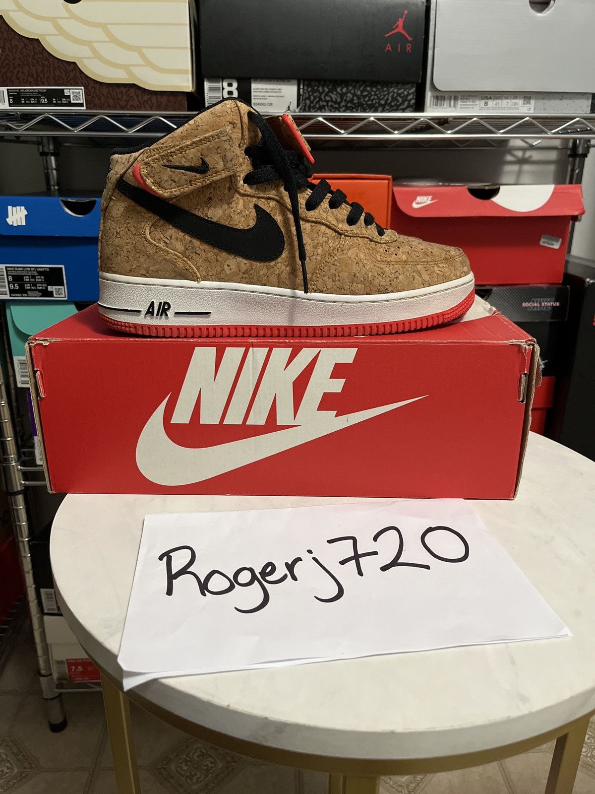 Nike Cork Mid Air Force 1 | Grailed