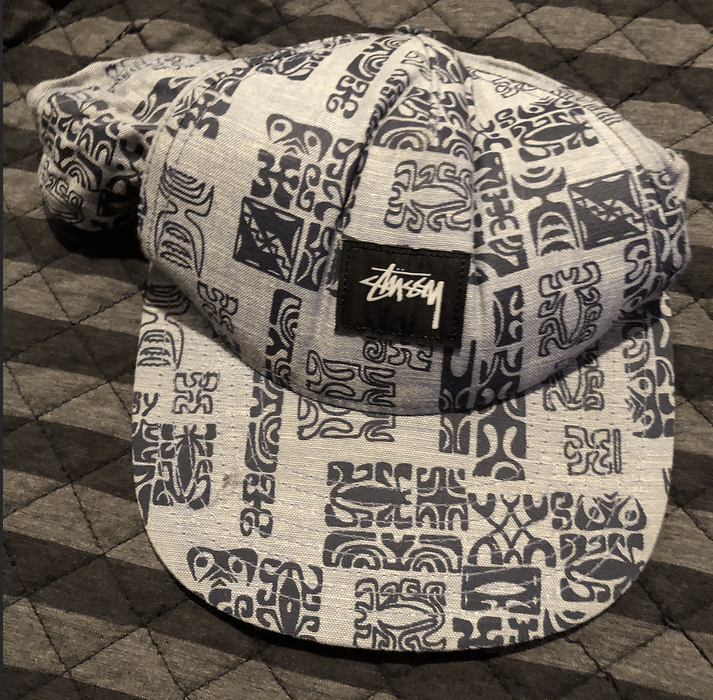 Stussy Stussy Vintage Capz Tribal Funky Print Snapback | Grailed