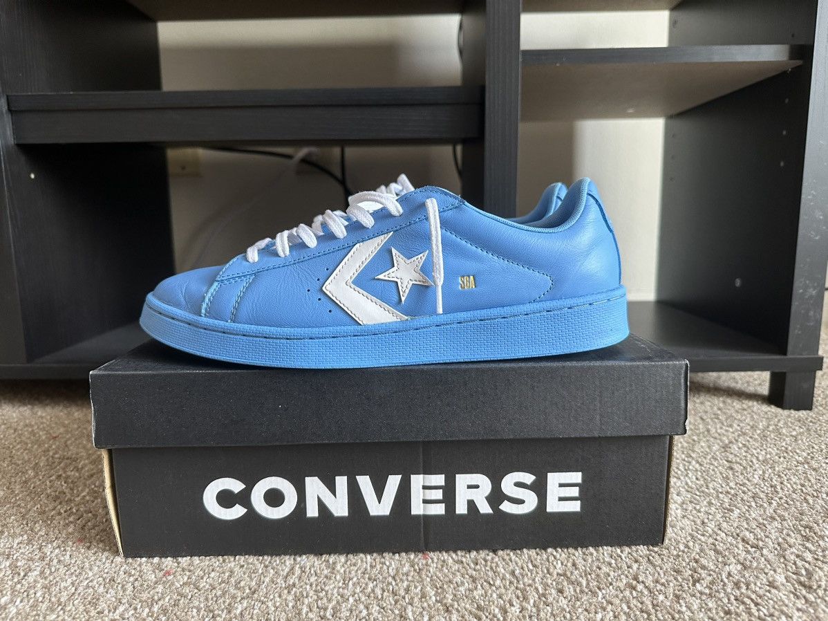 Converse SGA Pro Leather Converse University Blue | Grailed